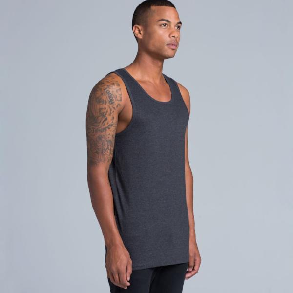 Mens Lowdown Singlet Tee (AS Colour) - Createe-Print